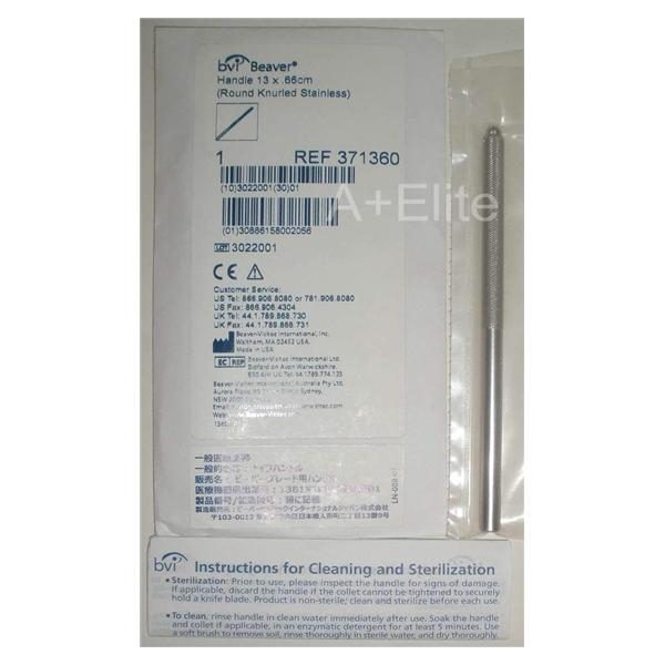 Beaver-Visitec Steel Surgical Blade Handle - 371360 – Medute
