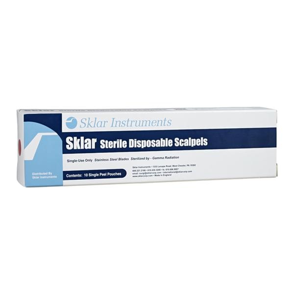 Sklar Instruments -Disposable Safety Surgical Scalpel Sterile 06-3115 ...
