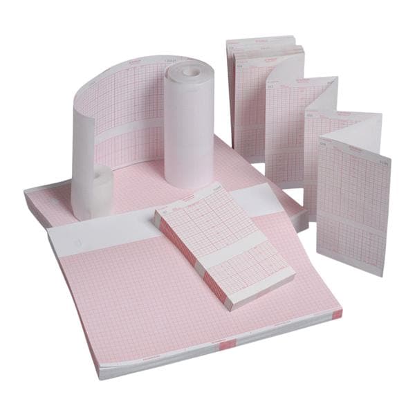 SunMed ECG/EKG Recording Paper New For Mac 800 ECG/EKG Systems 10Pk/Ca ...