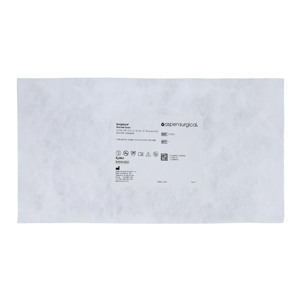 Aspen Surgical Discrete Silicone Wound Drain 10Fr Round Tip End Perfor ...