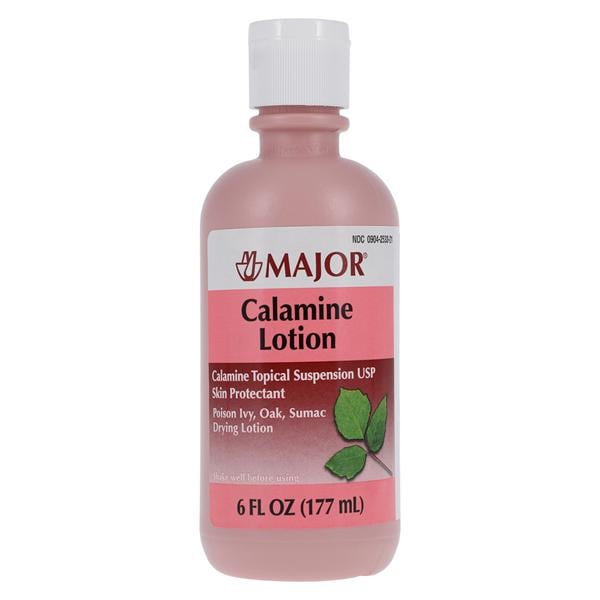Major Pharmaceuticals Calamine Medicated Lotion 6oz/Bottle - 014283 ...