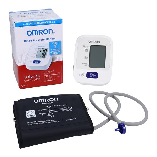 Omron Healthcare, Inc. -3 Series Blood Pressure Monitor Pocket Black/W ...