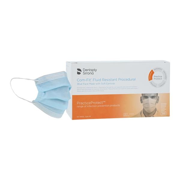 Sultan Healthcare Inc Com-Fit Earloop Mask ASTM Level 2 Blue 50/Bx - 0 ...