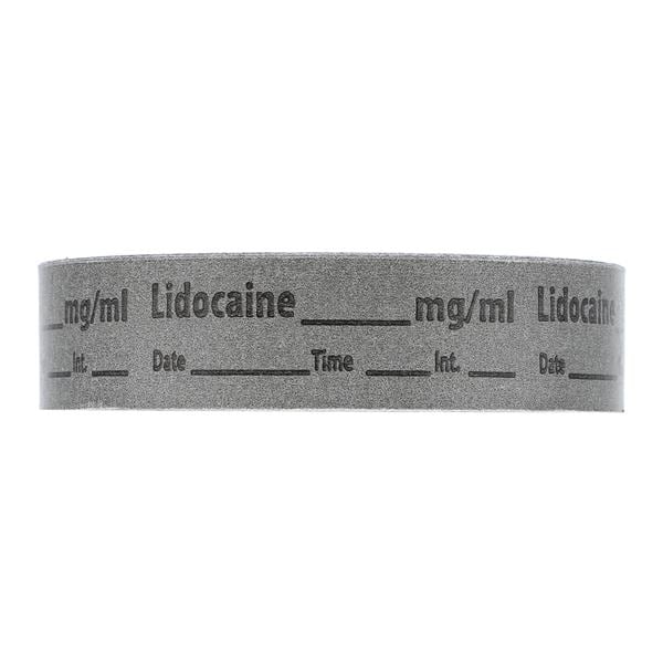 Precision Dynamics Corp. Anesthesia Tape DTI Lidocaine mg/ml Gray 1/2x ...