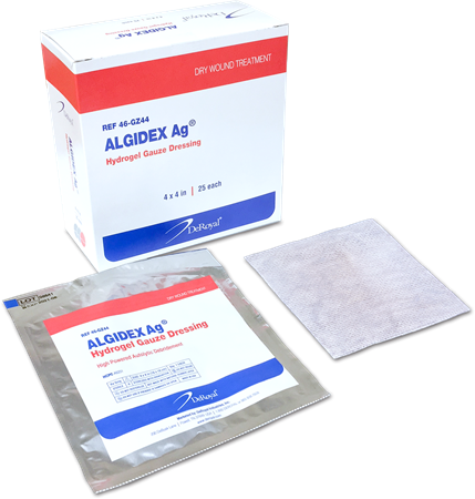 DEROYAL ALGIDEX AG®+ GAUZE (PACKAGING - CASE OF 100) – Medute