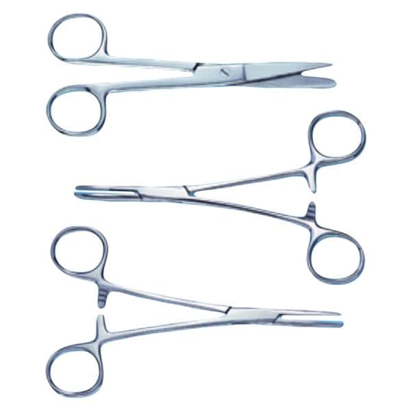 Busse Hospital Disposable Kelly Hemostatic Forcep Curved Stainless Ste ...