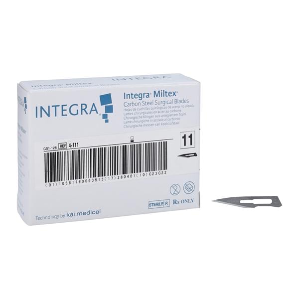 Integra York Pa, Inc -Carbon Steel Sterile Surgical Blade #11 #11 Disp ...