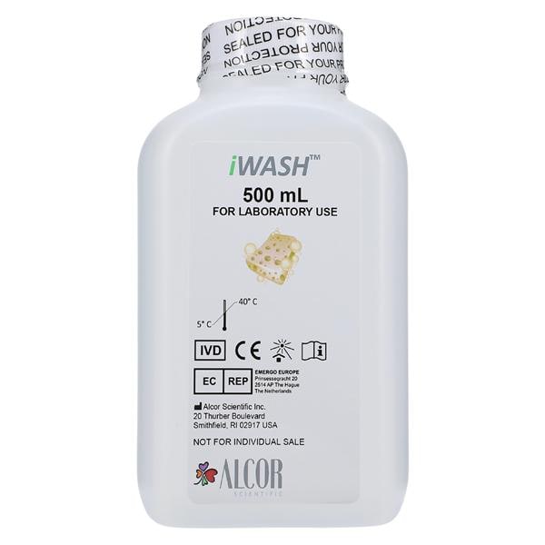 Alcor Scientific iWash Wash Bottle 4x500mL 4/Case - 112-12-001 – Medute