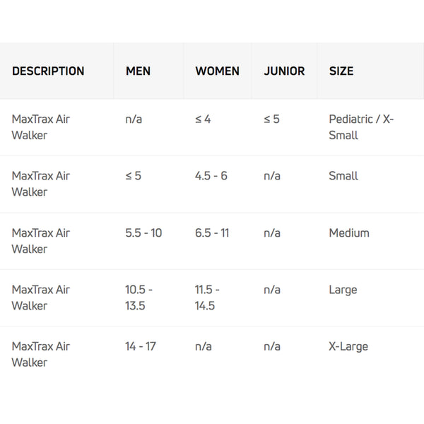 MaxTrax Air Walker High Large – Medute