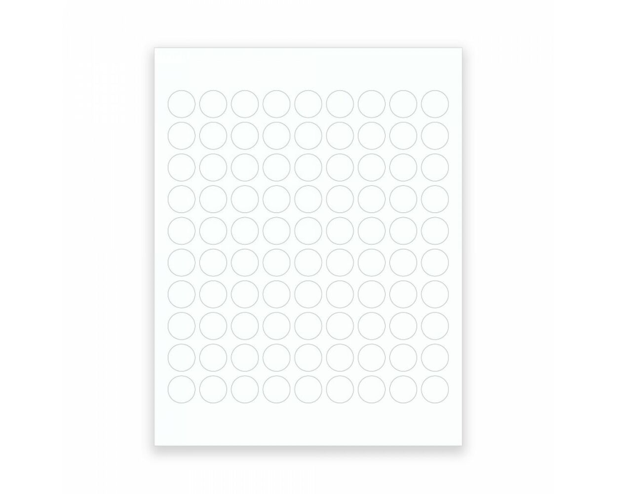 PDC Laser Cryo Label 3/4" Circle 90 per Sheet, 100 Sheets per Box | LA ...