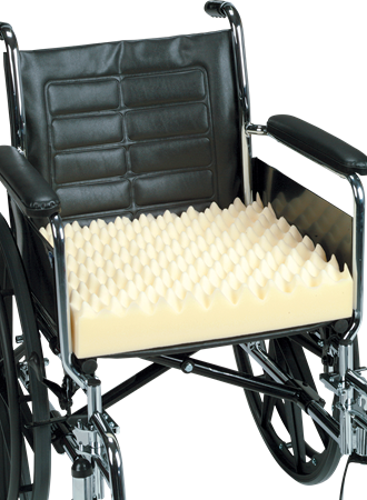 DEROYAL CONVOLUTED FOAM WHEELCHAIR CUSHION (PACKAGING - CASE) – Medute