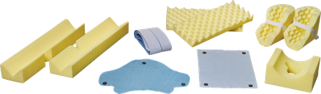 DEROYAL® PATIENT POSITIONING KIT - ANDREWS TABLE STYLE KITS (PACKAGING ...