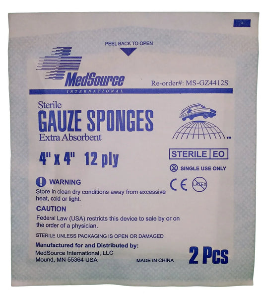 MTR 4 X 4 Gauze Pads – Medute