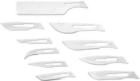 DEROYAL SWANN-MORTON® SCALPEL BLADES STAINLESS STEEL BLADES (PACKAGING ...