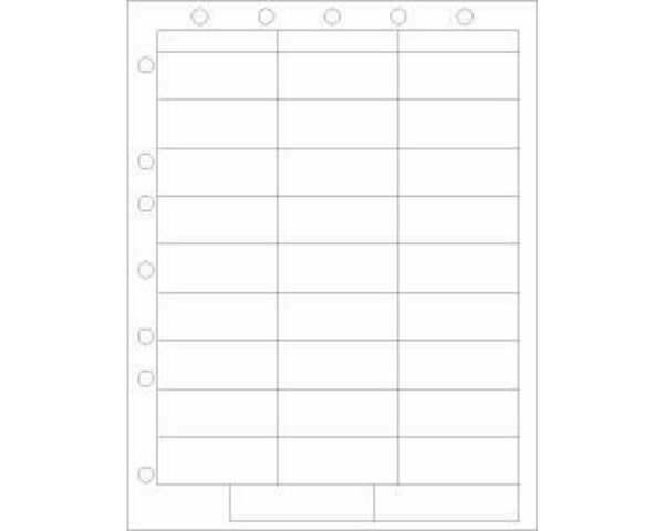 PDC Chart Labels Laser Portrait with Holes, Multiple Size Labels x Whi ...