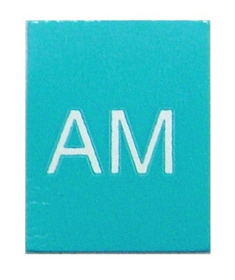 capsa LidPak Coding Label- AM - Roll Of 500 – Medute