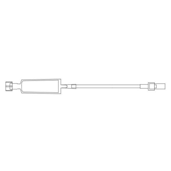 Baxter Healthcare IV Extension Set 6" Male Luer Lock Adapter 48/Ca - 1 ...
