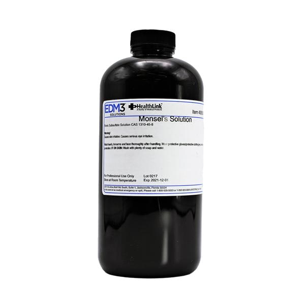 EDML, LLC Monsel's Solution Stain 500mL 16oz/Bt - 400500 – Medute