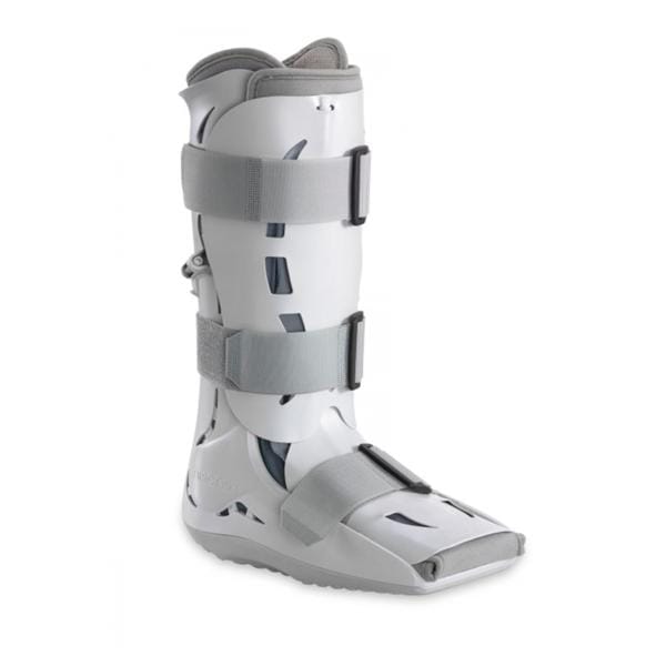 Aircast Walker Brace Aircast XP Ankle/Leg/Foot Pediatric Gray Size Lar ...