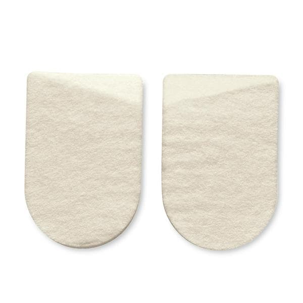 Hapad, Inc Pad Medial/Lateral Heel Wool/Felt 3" White 1/Pr - LW3 – Medute
