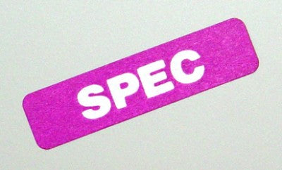 capsa Select Series - Time Bar Label - SPEC - Roll Of 500 – Medute