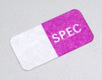 capsa Select Series 7+ Time Bar Label - SPEC - Roll Of 500 – Medute