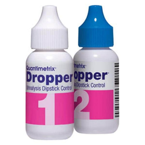 Quantimetrix Corp Dropper Urinalysis Dipstick Level 1 & 2 Control Set – Medute