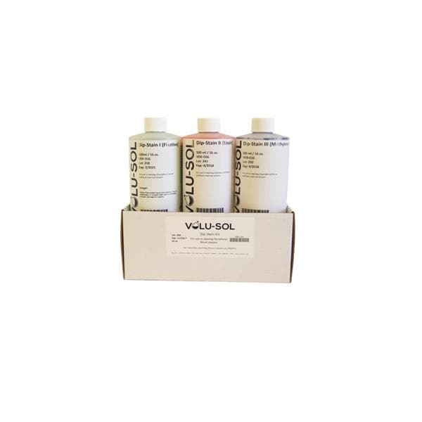 Volu Dip Stain Kit 16oz 3/BX - Sol - VDS-100 – Medute