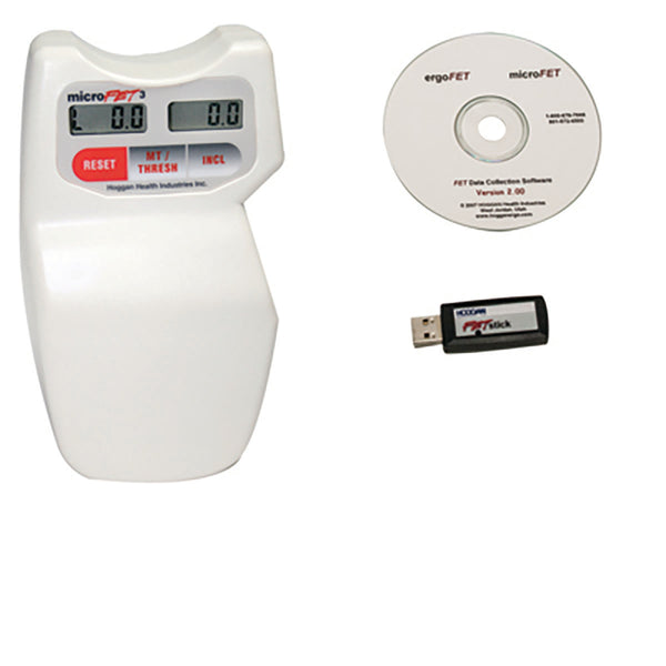 MicroFET3 digital MMT/ inclinometer combination with data collection s ...