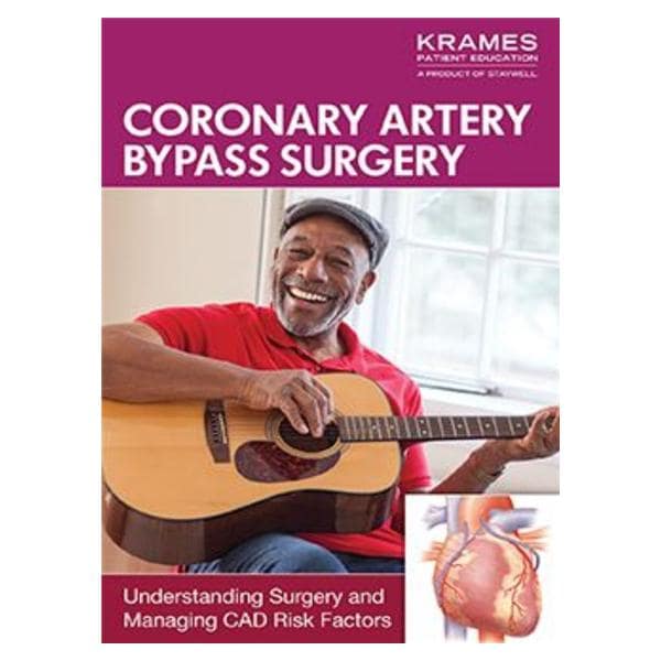 Krames Communications Booklet Educational Coronary Artery Bypass Surge ...
