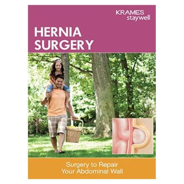 Krames Communications Booklet Educational Hernia Surgery Eachch - 1196 ...