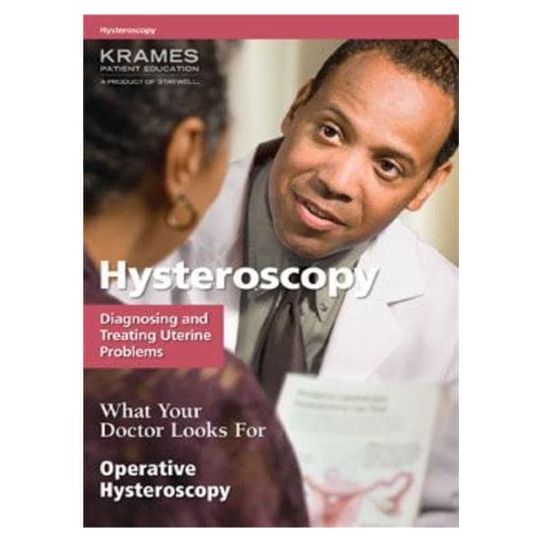 Krames Communications Booklet Educational Information on Hysteroscopie ...
