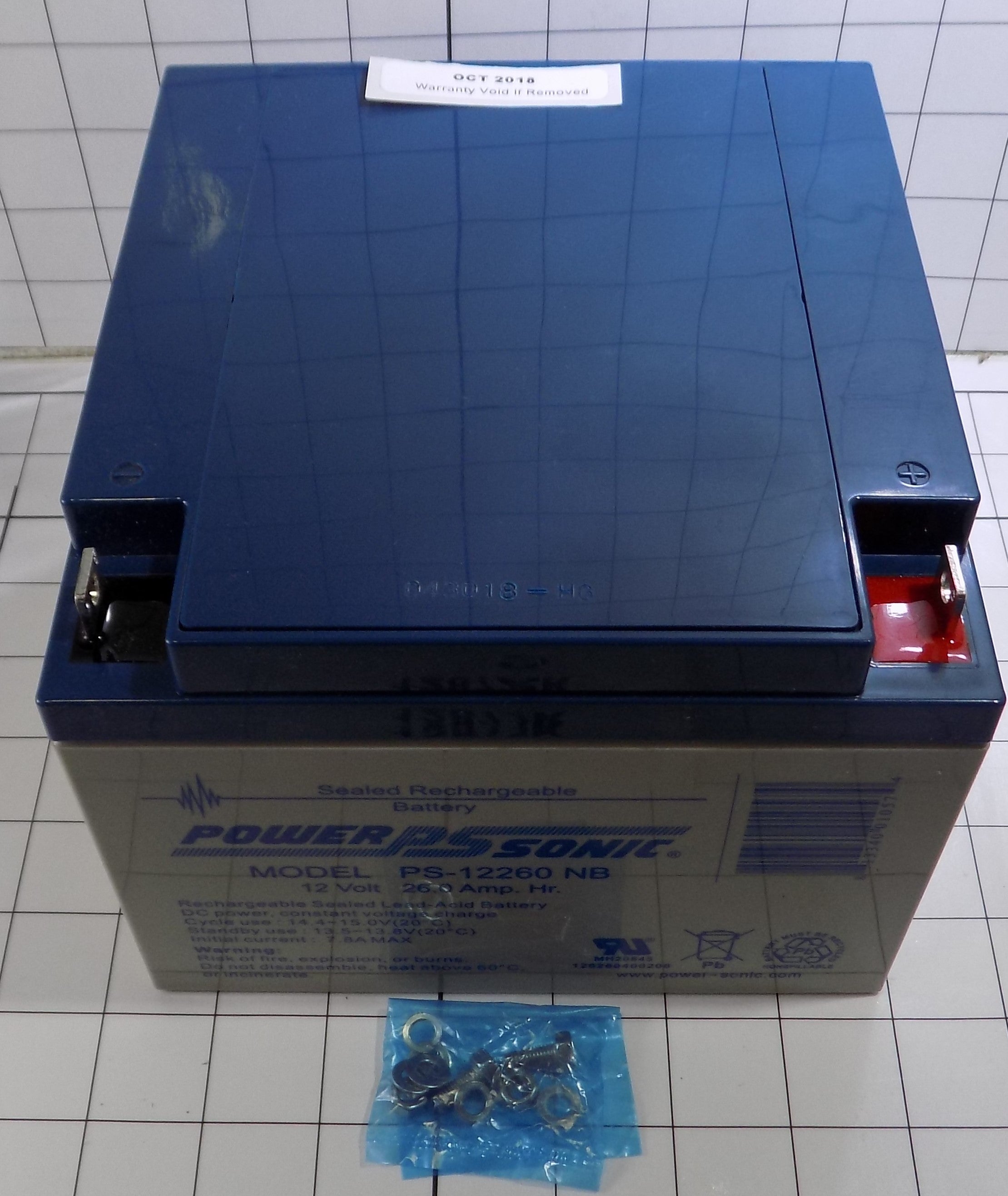 capsa Avalo LTCi/ACi Battery, 12VDC, 26AH – Medute