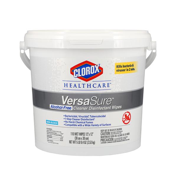 Healthlink Wipes Surface Disinfectant Clorox VersaSure Tub 110/Pk, 2 P ...
