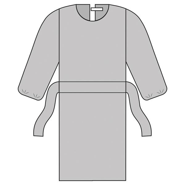 Gri Gown Isolation ComfortGuard Disposable AAMI Level 2 SMS Size Large ...