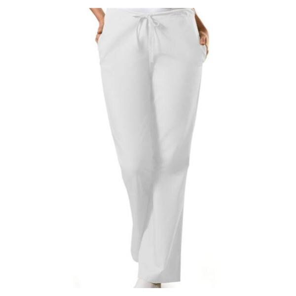 Cherokee Workwear Scrub Pant 4101 Womens 2X Large Petite White Each ...