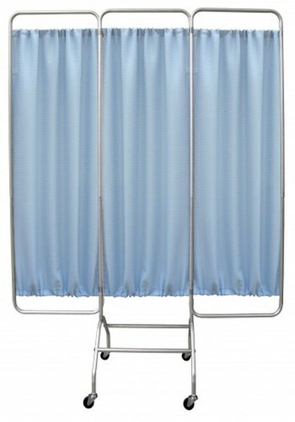 Omnimed Mobile 3 Panel Privacy Screen with Casters – Medute