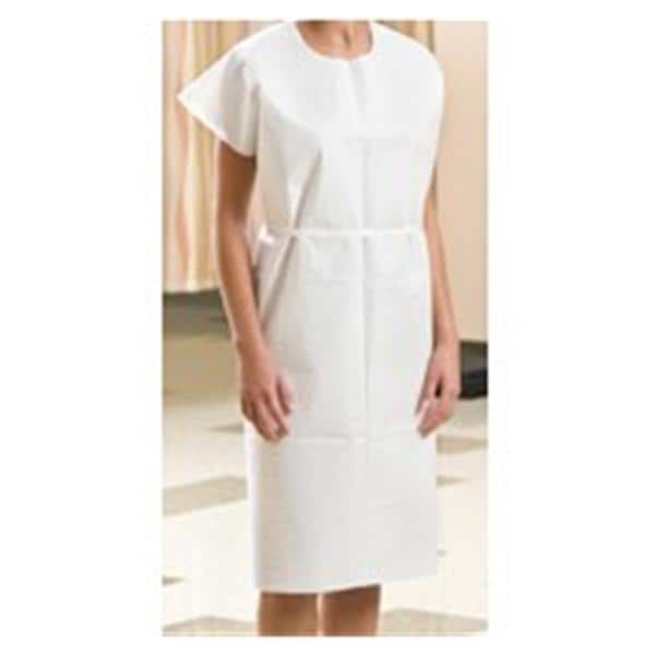 Graham Medical Gown Exam 30 in x 42 in Blue 3 Ply 50/Ca - 70222N – Medute