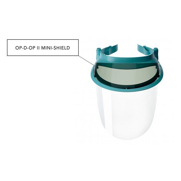 Op Visor Shield Op-D-Op II Mini Tinted 6/Pk - D-Op, Inc. - 355MS6 – Medute