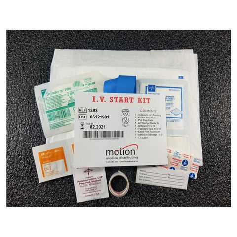 Motion Medical Distributing Kit IV Starter With Injection Cap 50/Ca ...