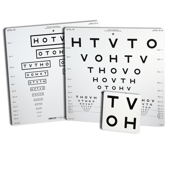 HOTV PEDIATRIC EYE CHART FOR THE WALL – Medute