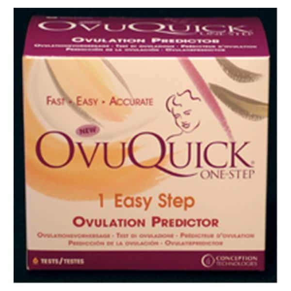 Vitrolife, Inc Ovuquick One-Step Ovulation Test With Dropper/ Cup 9 Da ...