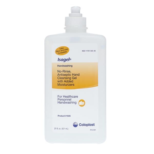 Coloplast Corp Sanitizer Hand Gel Isagel 60% Ethyl Alcohol 21 oz Bottl ...