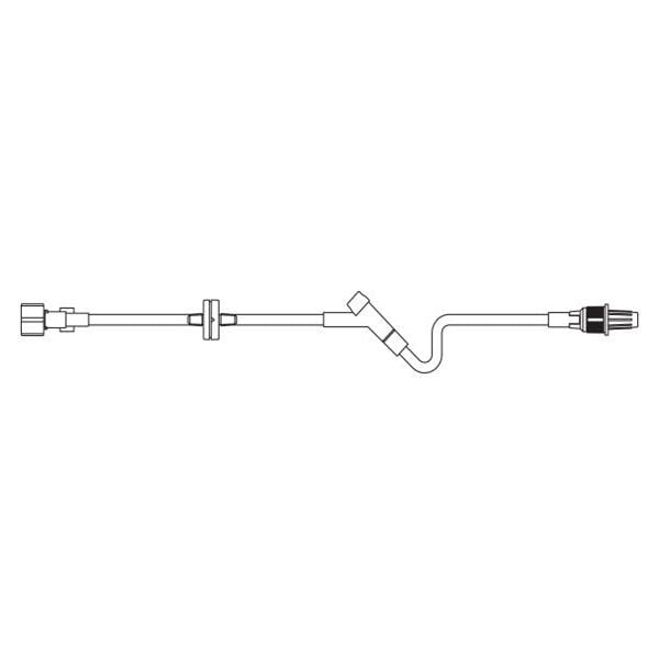 Baxter Healthcare IV Extension Set 13" Interlink Injection Site Male L ...