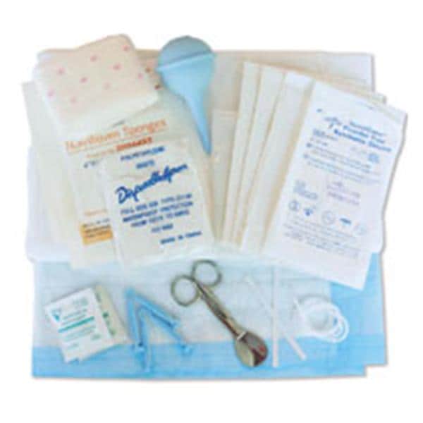 Motion Medical Distributing Kit Emergency Birth With Gloves/ 4x4" Gauz ...