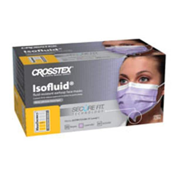 Crosstex International Mask Isofluid SecureFit Anti-Fog ASTM Level 1 L ...