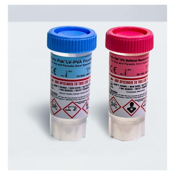 Meridian Diagnostics Para-Pak Transport System Formalin 10% Each 10/bx ...