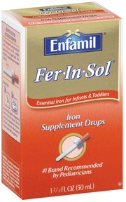 Mead Johnson Mineral Supplement Fer·In·Sol® Iron 15 mg Strength Oral D ...