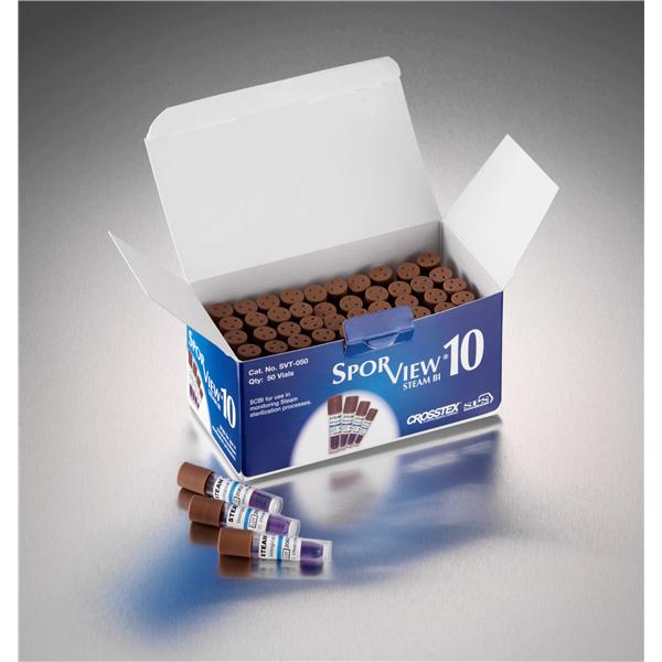 SPS Medical Spore Test Steam SporView 10 50/Bx - SVT-050 – Medute