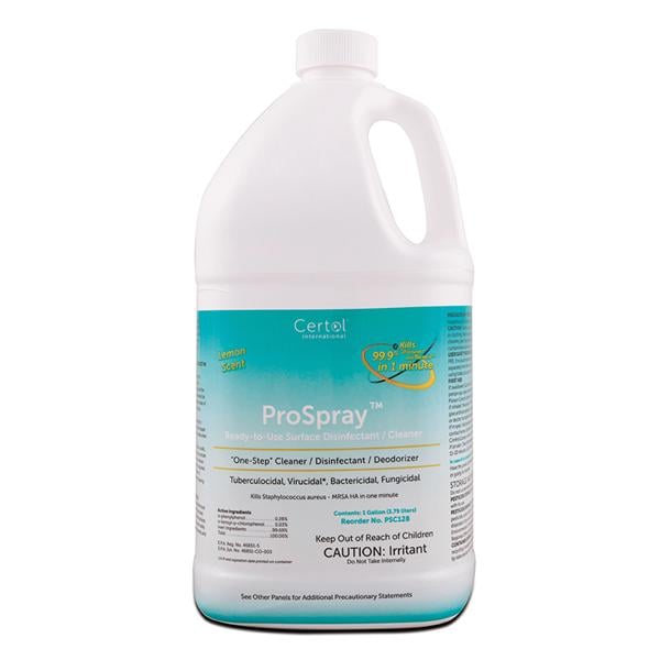 Certol International Disinfectant Prospray Refill Lemon 1 Gallon Gal/B ...